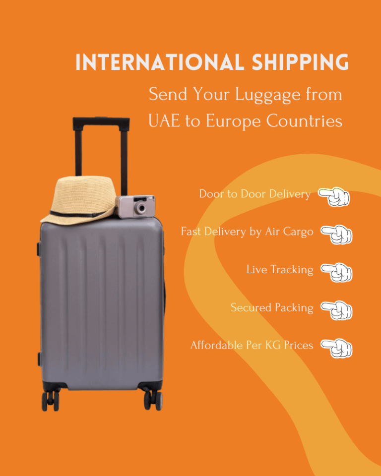 Send Your Luggage to Romania from UAE | Shipping from Dubai | EEF ...
